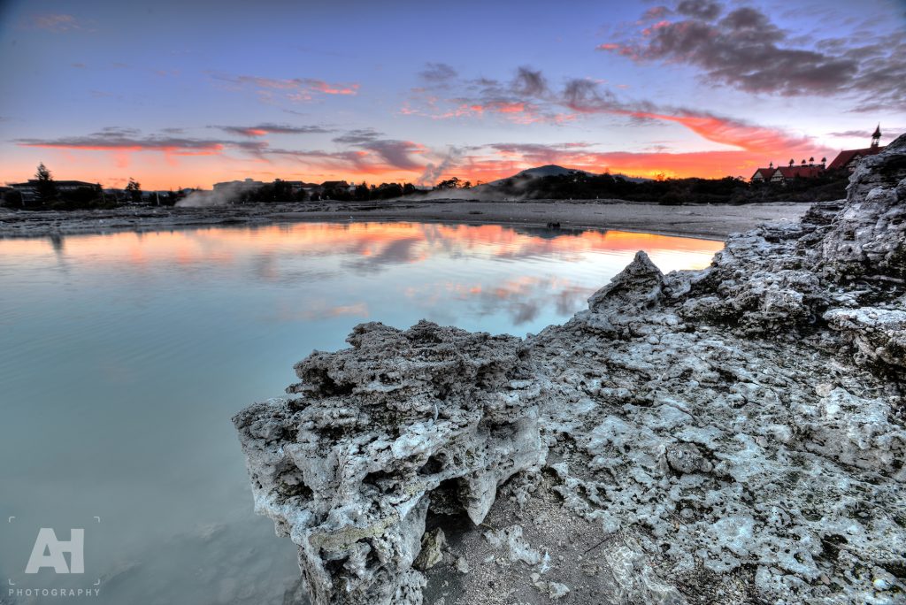 Sulphur Sunset - Adrian Hodge Photography