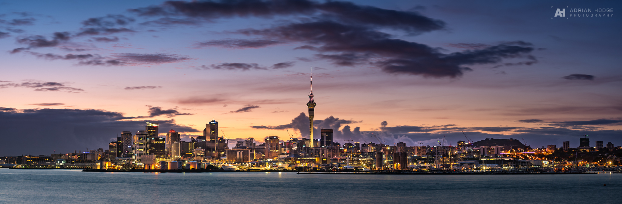 Auckland Dawn - Adrian Hodge Photography